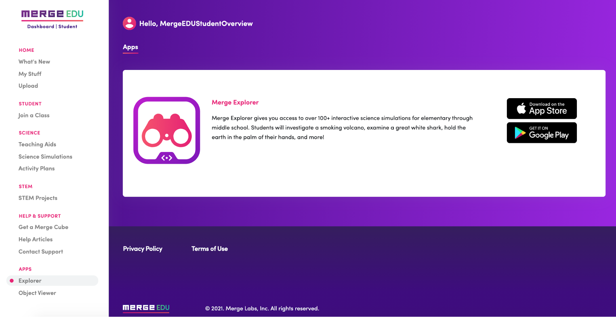 Getting Started with the Student Dashboard – Merge Help Center